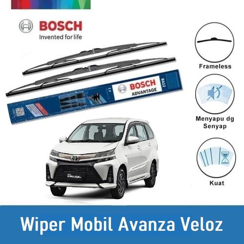 Promo Bosch Sepasang Wiper Kaca Mobil Avanza Veloz Advantage 22" & 16 ...