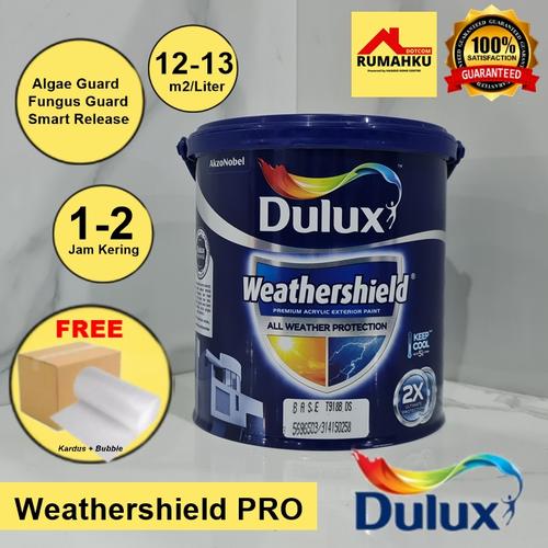 Jual CAT EKSTERIOR - CAT TEMBOK DULUX - WEATHERSHIELD PRO 2,5L - DULUX ...