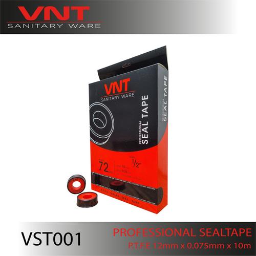 Jual VNT Seal Tape 10 Meter 1/2 inch Sealtape Pipa Kran Siltip 1 Box ...