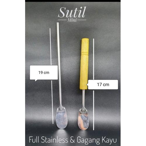 Jual SUTIL MINI / Sodet apem / Sodet Kecil / Spatula Stainless Kecil ...
