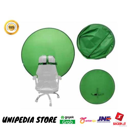 Jual Green Screen Layar Hijau Backdrop background Kursi Gaming ...