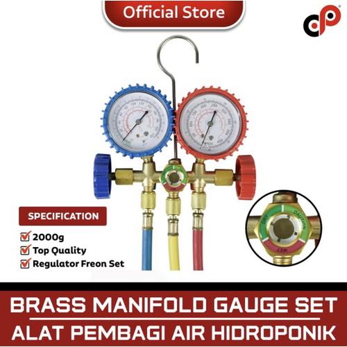 Promo Alat Pembagi Air Hidroponik - Brass Manifold Gauge - Manifold AC Set - Kab. Bekasi - DUTA ...
