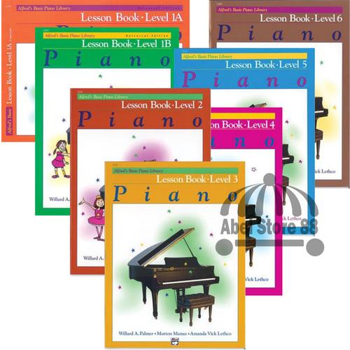 Jual Alfred Basic Piano Lesson Book Level 1A/1B/2/3/4/5/6 Buku Pemula ...