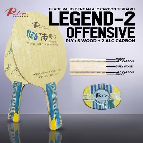 Jual Kayu Bat Tenis Meja Pingpong Palio Legend 2 OFF Carbon ALC - FL - Jakarta Selatan - Gema ...