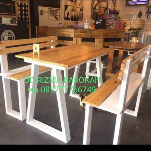 Jual 1set meja makan/ meja resto jati Belanda - Kota Tangerang - UD ...