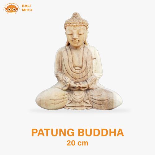 Jual Patung Buddha Kayu Suar/Patung Budha Kayu/Patung Buda/Budha Kayu ...