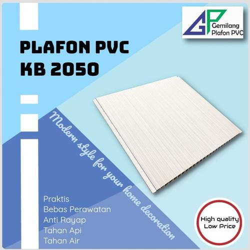 Jual PLAFON PVC GOLDEN BOGOR MURAH MOTIF TERBARU MINIMALIS KODE KB-2050 ...