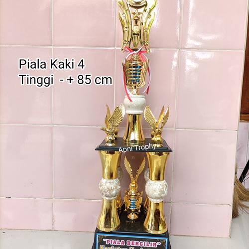 Jual Piala Bergilir Kaki 4 Trophy untuk Juara Umum Besar Tinggi 85 cm ...