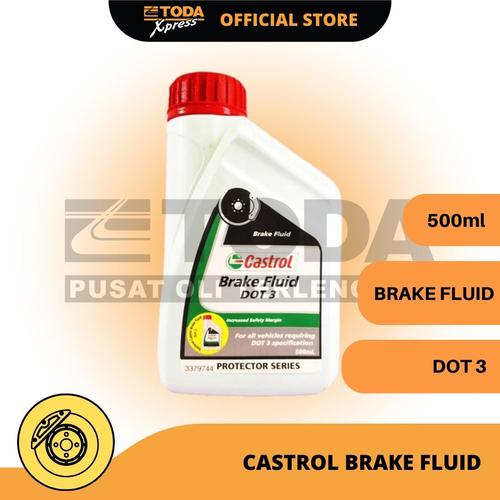 Jual CaStrol Brake Fluid DOT 3 500ML Minyak Rem Castrol Original ...