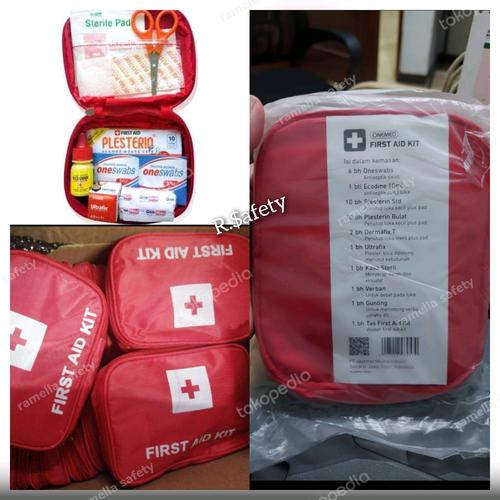 Jual onemed p3k first aid kit bag/ dompet p3k + isi - Kota Balikpapan ...