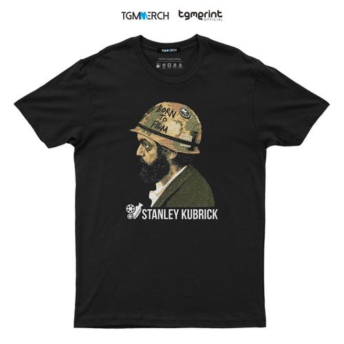 Promo Kaos Born To Film Stanley Kubrick Black Tgm Merch - M - Kota ...