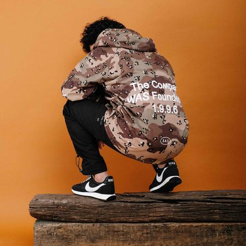 Promo UNKL347 Jacket Parka Warna Camo Model Simpel WECS - Camo, M Cicil ...