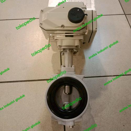 Jual motorized electric actuator butterfly Valve kitz 6 inch - Jakarta ...