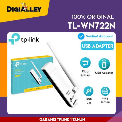 Jual TP-LINK TL-WN722N Wireless Adapter USB Dongle Receiver Wifi TPLINK ...