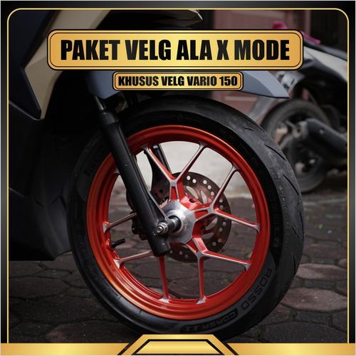 Jual Paket Repaint Velg Vario 150 Ala X Mode Sapporo - X Mode Std/Met ...
