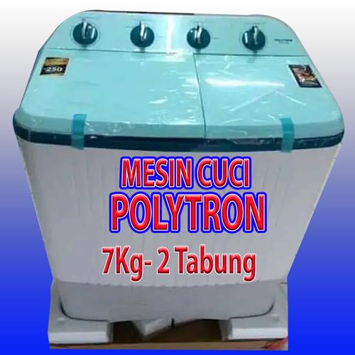 Jual MESIN CUCI 2 TABUNG 7KG PWM7366 Polytron - Kab. Bekasi - PONSEL ...