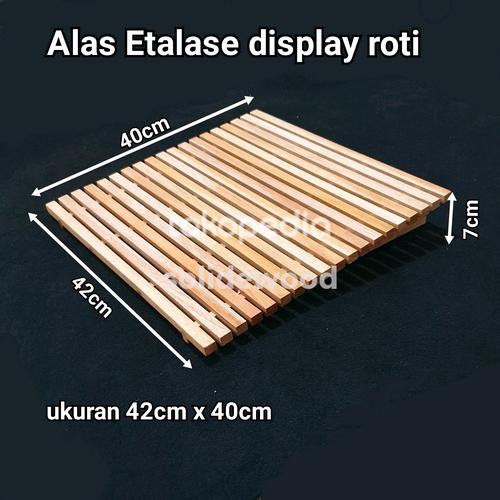 Jual Alas kayu Etalase display tatakan roti cake - Kota Bandung ...