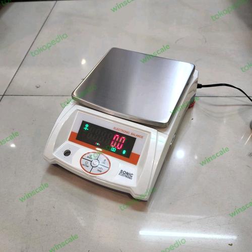 Jual Timbangan emas SONIC SSB 6000g x 0.1g/Timbangan Lab SS-B 6kg x 0 ...