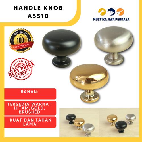 Jual Handle Tarikan Pintu Laci Lemari Knob Besi Stainless A5510 Gold ...