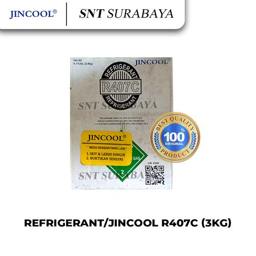 Jual Freon R407C 3kg Refrigerant jincool R407 - Freon Pendingin R407 C ...