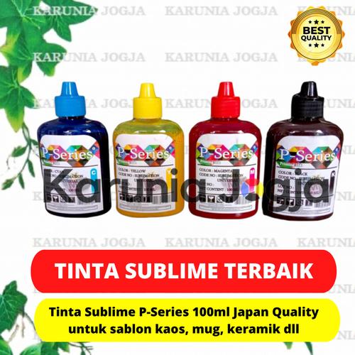Jual 1set Tinta P-Series SUBLIME SUBLIM 100ml CMYK - CMYK LC LM - Kab ...