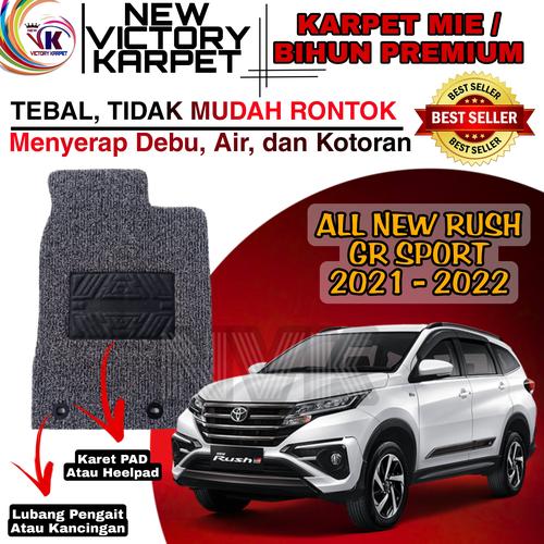 Jual KARPET MIE BIHUN TOYOTA RUSH GR SPORT 2021 FULLSET - Polos Hitam ...