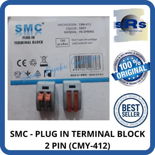 Jual SMC - PENGHUBUNG KABEL MODEL JEPIT/PLUG IN TERMINAL BLOCK CMK-412 ...