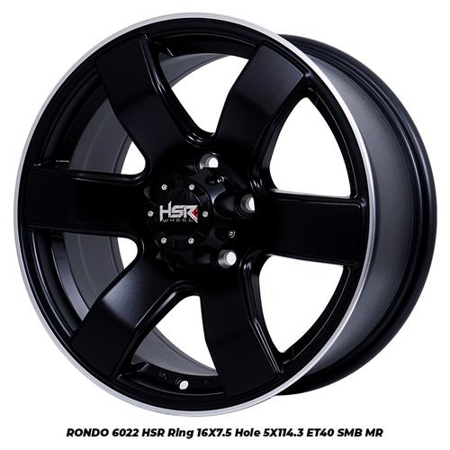 Jual Velg Mobil R16 HSR RONDO Untuk Rush,Terios,Xtrail,Cresida,CRV ...
