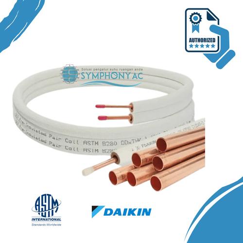 Jual Pipa AC Daikin 1/4 1/2 Premium Original 0.8mm Pipa AC 1,5 - 2 PK ...