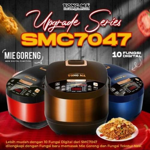 Jual Magicom Yong Ma Digital Rice Cooker / Magic Com YongMa 2L SMC 7047 ...