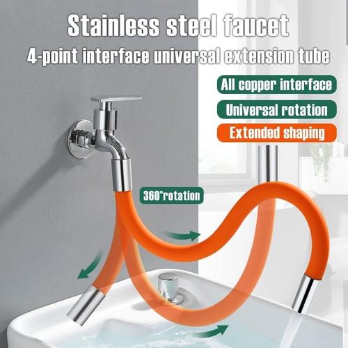 Jual SAMBUNGAN KRAN AIR FLEXIBLE FAUCET EXTENDER SELANG KRAN AIR ...