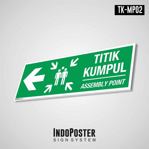 Jual Safety Sign K3 PVC Titik Kumpul Arah Kiri - Kab. Bandung ...