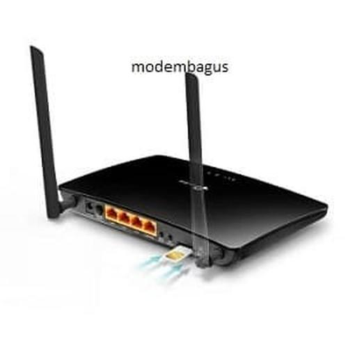 Promo Modem Router 3G 4G TP-Link TL-MR6400 support Sim Card WIFI ...