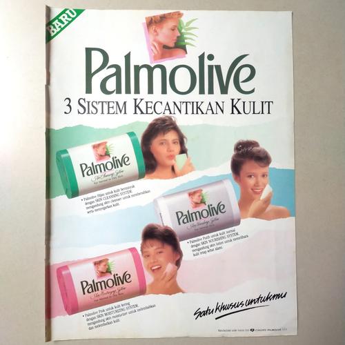 Jual Iklan jadul Sabun Palmolive - original dari majalah lama thn 1992 ...