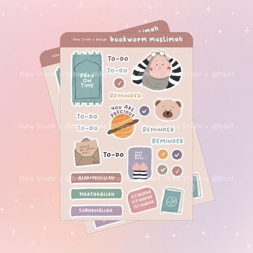 Jual STICKER SHEET by kanvassemesta Journal Spread Sticker Waterproof ...