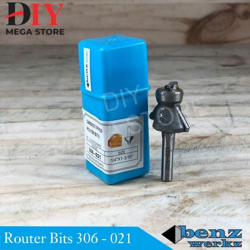 Jual Router chamfer bit / mata profil 30,2 mm x 1/4" benz werkz ( 306 ...
