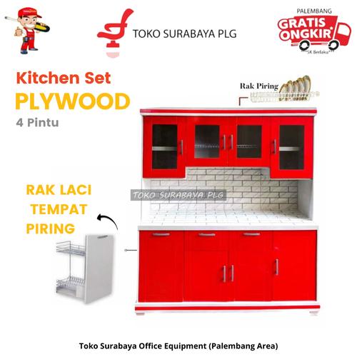 Jual Lemari Sayur HPL Lemari Rak Dapur Lemari Piring Rak Piring Kitchen ...