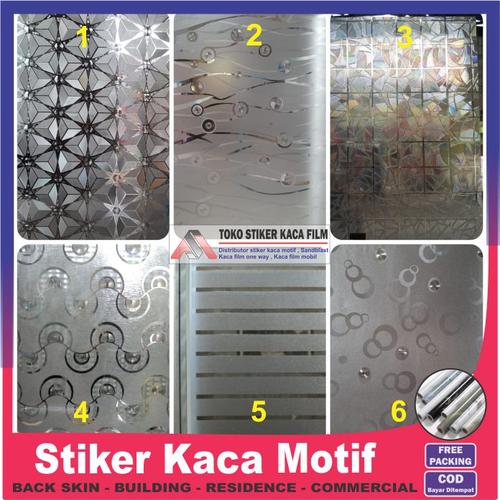 Jual Stiker Kaca Jendela Rumah Motif Garskin Back Skin - 3 KACA PECAH ...