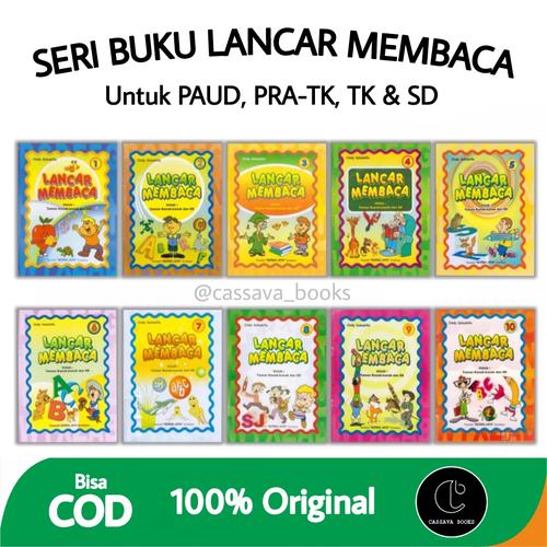 Jual Seri Buku Lancar Membaca untuk PAUD PRA-TK TK dan SD - Kab ...