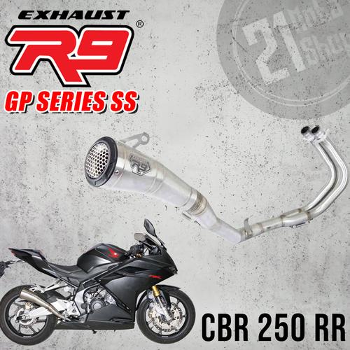 Jual Knalpot R9 GP Series SS Stainless Steel CBR 250 RR Full System ...