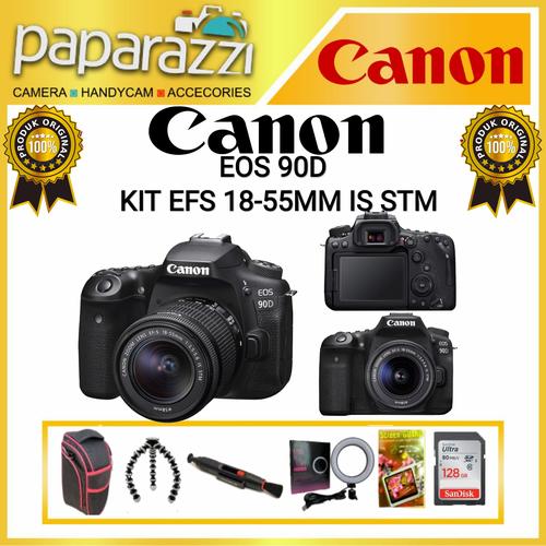 Promo CANON EOS 90D KIT EFS 18-55MM IS STM/KAMERA CANON 90D KIT 18-55MM ...
