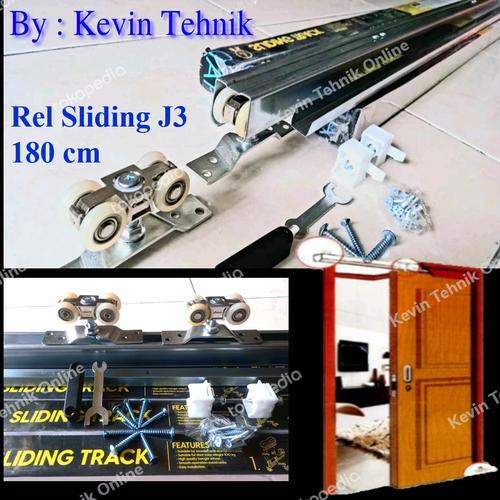 Promo Rel Sliding J3 180 cm, Rel Pintu Geser, Rel Pintu Sliding - Kota ...