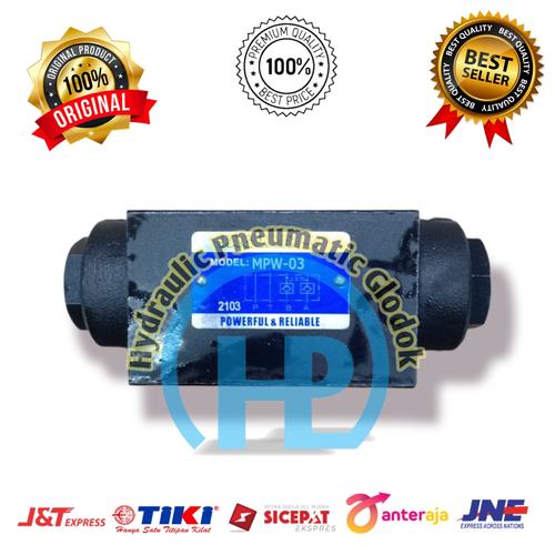 Jual Modular Pilot Operatef Double Check Valve MPW 03 JAGUAR - Jakarta ...