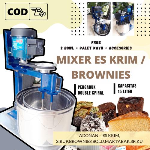 Jual mesin es krim - mixer rakitan mini - mesin ice cream mixue - Kota ...