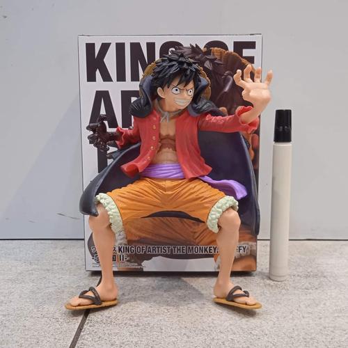 Jual mainan static figure monkey d luffy koa onigashima raid suit ...