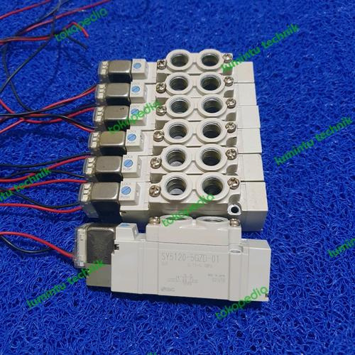 Jual solenoid valve SMC SY5120-5GZD-01 - Jakarta Barat - Lumintu Technik | Tokopedia