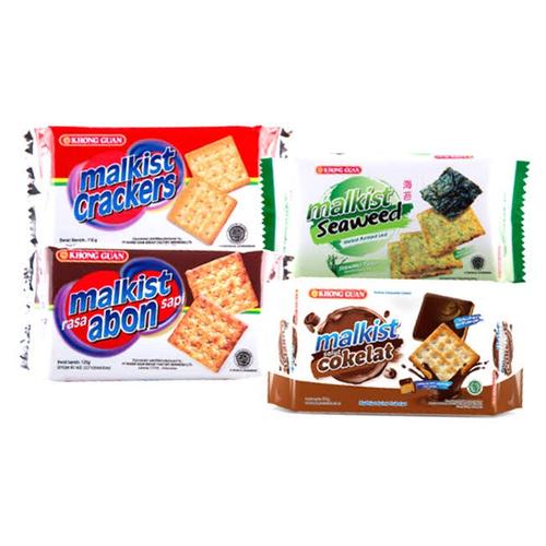 Jual Khong Guan Malkist Crakers All variant-Biskuit malkist krekers ...
