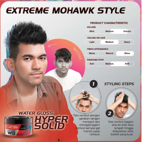 Jual GATSBY Water Gloss Hyper Solid 300g - Kota Surabaya - Gatsby Murah ...
