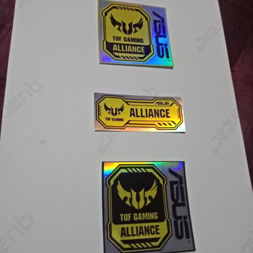 Jual Stiker laptop asus tuf gaming alliance new edition 2022 hologram ...