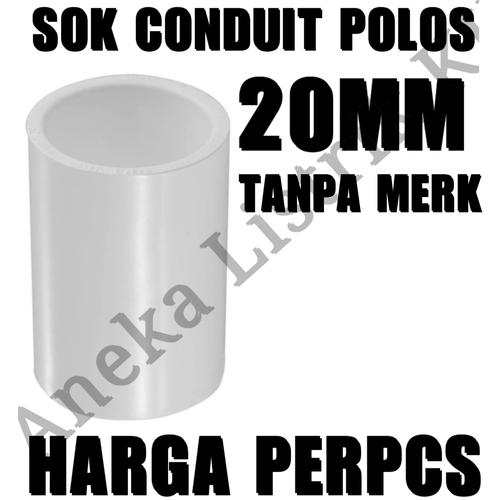 Jual SOK POLOS 20MM PIPA LISTRIK CONDUIT LEGRAND BOSS SOCK SAMBUNG 20 ...